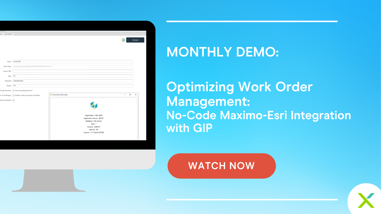 Optimizing Work Order Management No Code Maximo Esri Integration With